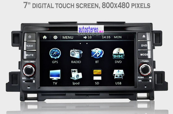 GPS Navigation Japanese Car Stereo with USB Port , Sat Nav Head Unit