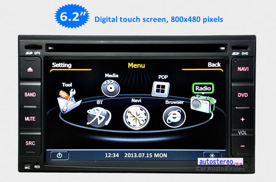 Japan Bluetooth Car Stereo Radio for Nissan , In Dash Autoradio