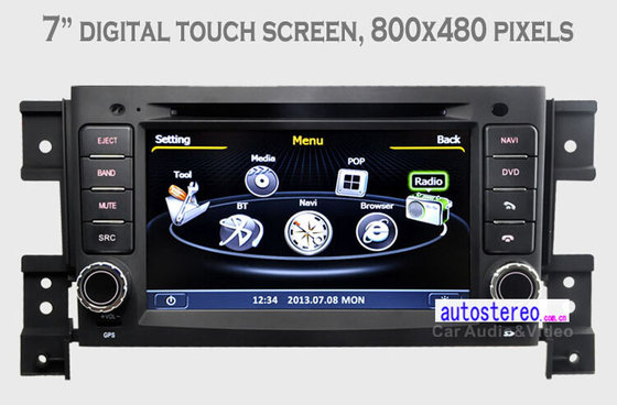 Bluetooth Japanese Car Stereo / Japanese Car Radio With 7 Inch