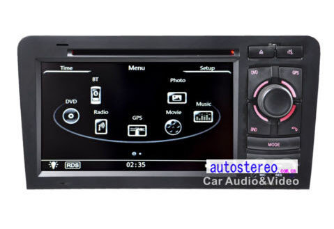 Audi A3 S3 Car Radio Sat Nav Navigation Headunit Radio Multimedia