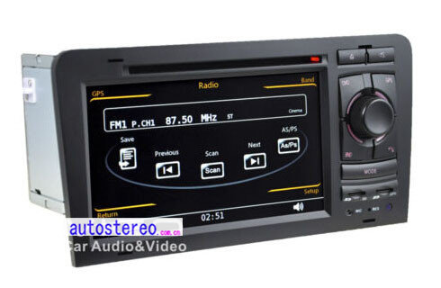 Audi A3 S3 Car Radio Sat Nav Navigation Headunit Radio Multimedia