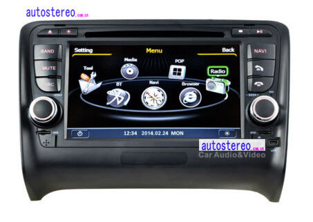 Multimedia DVD Car Stereo GPS Sat Nav Audi TT Autoradio GPS Navigation