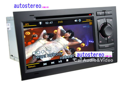 Radio Multimedia Car DVD Stereo / GPS Satnav for Audi A4 S4 Headunit