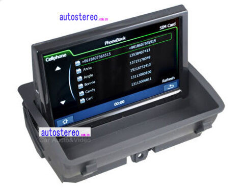 Car Multimedia for Audi Q3 GPS Satnav Navigation DVD Headunit Stereo Bluetooth