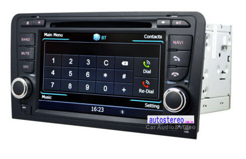 Double Din Car Stereo Sat Nav