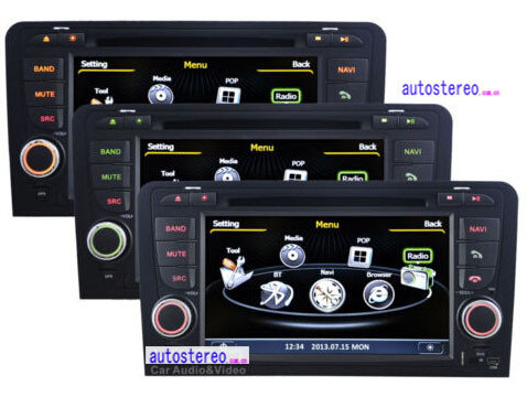 Double Din Car Stereo Sat Nav