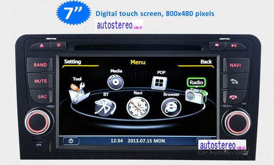 Double Din Car Stereo Sat Nav