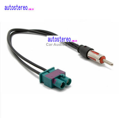 Radio Aerial Adaptor Car Radio Fitting Kits for VOLVO Stereo Antenna Amplifiered Plug Connector