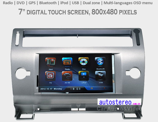 Car Stereo for Citroen C4 C-Quatre C-Triumph Autoradio Car Stereo DVD Player GPS Navigation