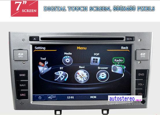 Car GPS DVD for Peugeot 308 408 Satnav Autoradio Stereo Multimedia Headunit Navi Car Stereo DVD Player