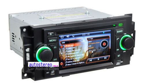 Car Stereo for Jeep Grand Cherokee Patriot Commander GPS Navigation Satnav Radio
