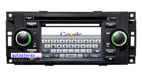 Autoradio 4 Jeep Commander Grand Cherokee Compass Stereo GPS Navigation Headunit Car Stereo DVD Player