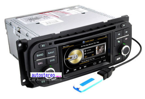 Multimedia Autoradio for Jeep Grand Cherokee Wrangler Liberty GPS Sat Nav Stereo Car Stereo DVD Player