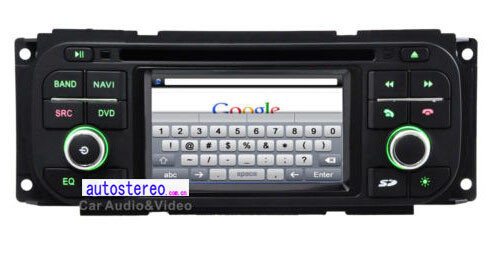 Multimedia Autoradio for Jeep Grand Cherokee Wrangler Liberty GPS Sat Nav Stereo Car Stereo DVD Player