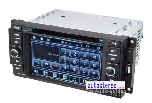Stereo for Jeep Wrangler Grand Cherokee Compass Commander Liberty GPS Navigation Car Stereo DVD Player