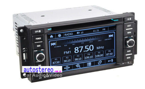 Stereo for Jeep Wrangler Grand Cherokee Compass Commander Liberty GPS Navigation Car Stereo DVD Player