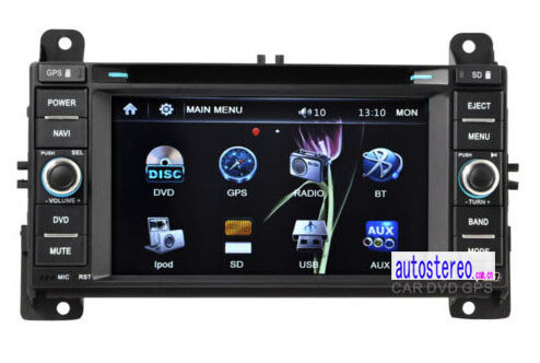 Car Stereo DVD Player for Jeep Grand Cherokee DVD Autoradio GPS Navigation Satnav Headunit