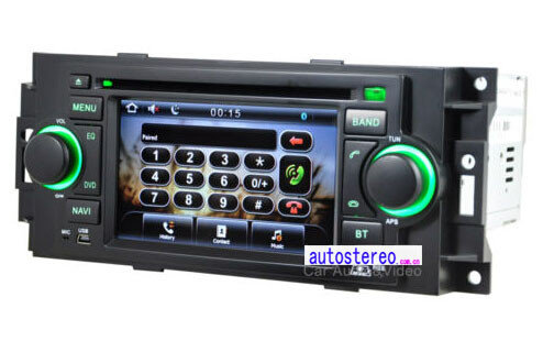 Car Stereo DVD Player for Chrysler Dodge Jeep 300C GPS SatNav Headunit Autoradio