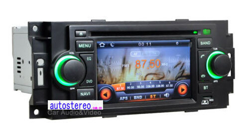 Car Stereo DVD Player for Chrysler Dodge Jeep 300C GPS SatNav Headunit Autoradio