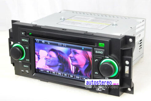 Car Stereo DVD Player for Chrysler Dodge Jeep 300C GPS SatNav Headunit Autoradio