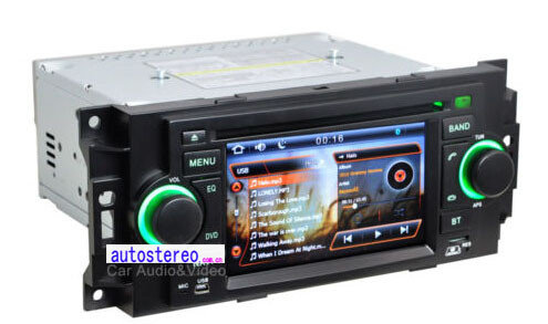 Car Stereo DVD Player for Chrysler Dodge Jeep 300C GPS SatNav Headunit Autoradio