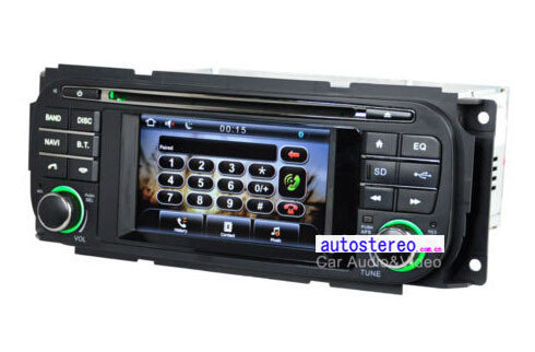 GPS Sat Nav Navigation for Chrysler 300C Jeep Dodge  Car Stereo DVD Player Stereo DVD Headunit