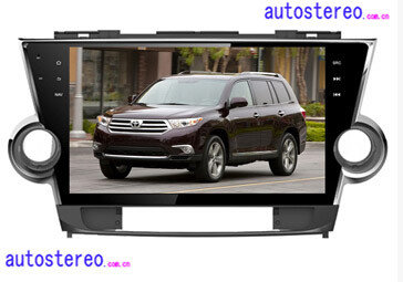 Car Stereo Touch Screen Sat Nav In Dash Radio GPS Toyota Highlander