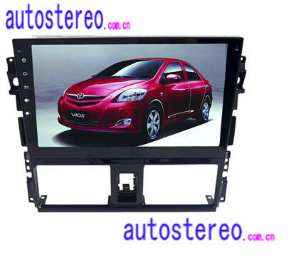Touch Screen 10.1 Inch Car Multimedia Mirror-link Glonass / GPS 1080P Android Player for Toyota VIOS