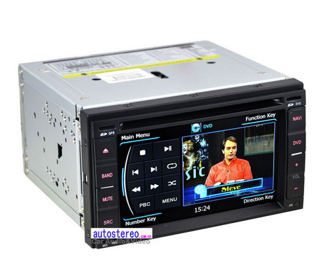 GPS Satnav Navi Navigation DVD Radio Multimedia Headunit Double Din Car Stereo Bluetooth Sat Nav