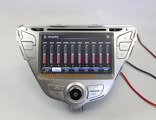 Hyundai Elantra Car DVD Sat Nav / Car Stereo Sat Nav GPS Navigation System