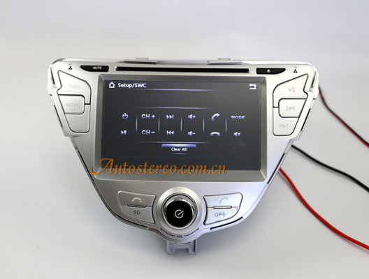 Hyundai Elantra Car DVD Sat Nav / Car Stereo Sat Nav GPS Navigation System