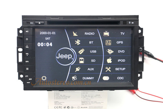 8Inch Car DVD Sat Nav GPS Digital For Chrysler 300C / Jeep / Dodge