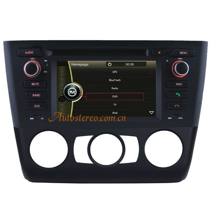 BMW 1 Series E81 E82 Car DVD Sat Nav , HD Car Multimedia System