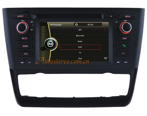 BMW E81 Car DVD Sat Nav Bluetooth GPS Navigation Auto Air Condition