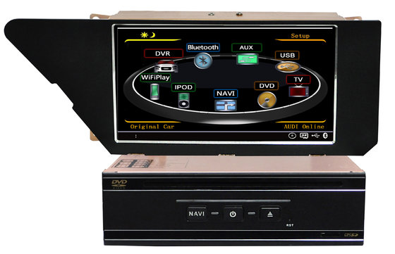 In Dash Car GPS Navigation System for AUDI A4 A4L 2012 - 2015 BT Free map card