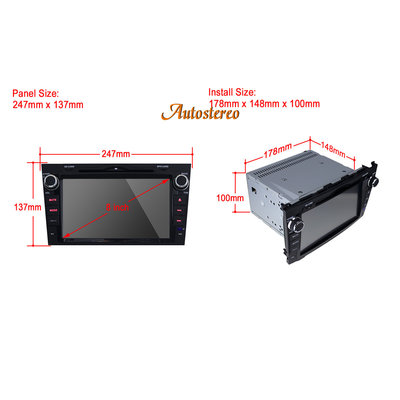 Honda CR-V Radio Car DVD Sat Nav GPS Navigation Andriod 4.4.4 System
