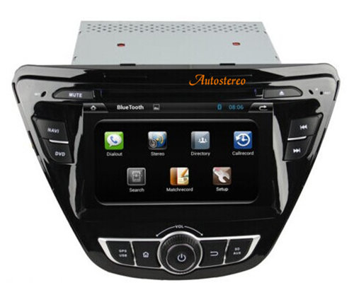 MP3 Player Bluetooth Car DVD Sat Nav For Hyundai Elantra 2014