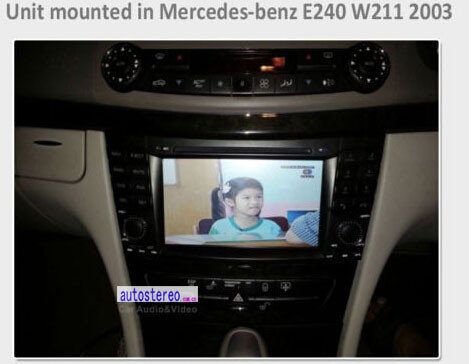 GPS DVD Player Double Din Stereo SAT NAV Automobile Autoradio