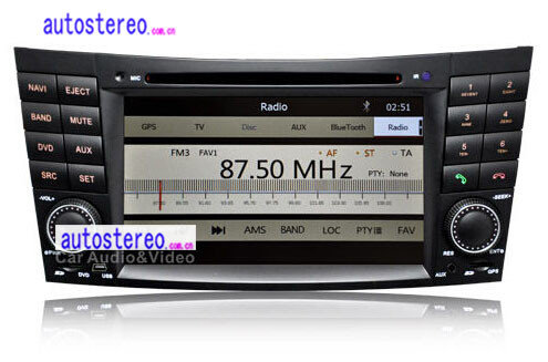 7Inch Touch Screen Car Stereo DVD Player SAT NAV for Mercedes