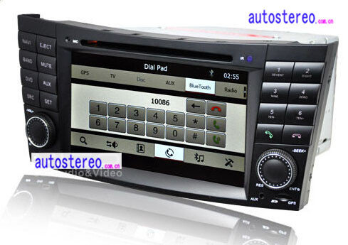 7Inch Touch Screen Car Stereo DVD Player SAT NAV for Mercedes