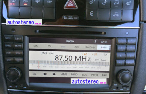 7'' Car Stereo DVD GPS Navigation for Mercedes-Benz CLK W209 CLS W219