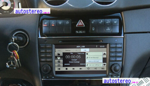 7'' Car Stereo DVD GPS Navigation for Mercedes-Benz CLK W209 CLS W219