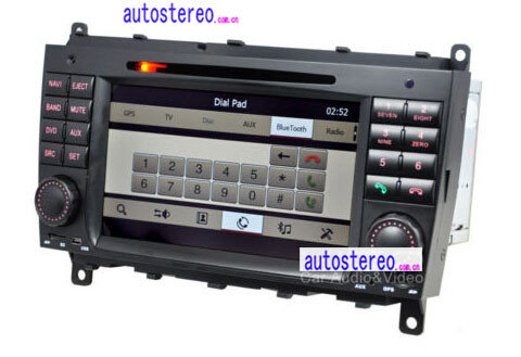 7'' Car Stereo DVD GPS Navigation for Mercedes-Benz CLK W209 CLS W219