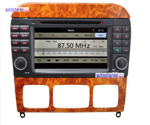 7 Inch Mercedes Benz Sat Nav DVD GPS Stereo Navigation Multimedia