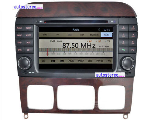 7 Inch Mercedes Benz Sat Nav DVD GPS Stereo Navigation Multimedia