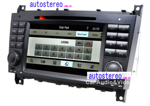 Autoradio Mercedes Benz Car Radio , Mercedes Benz Navigation DVD