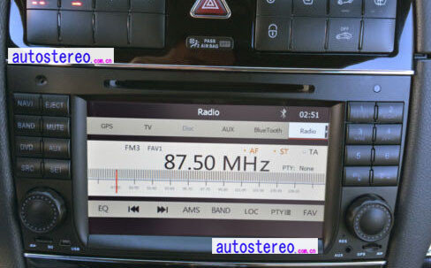 DVD Player GPS Navigation Mercedes Benz Car Stereo for Mercedes-Benz