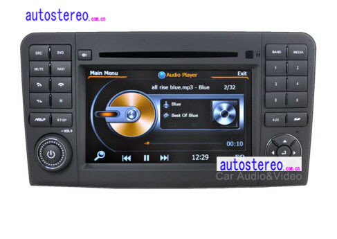 Touch Screen Mercedes Benz Car Stereo / Car Radio GPS Digital