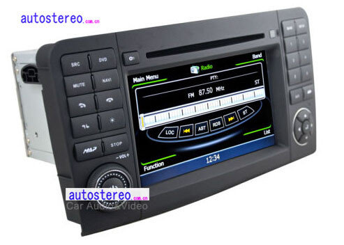 Touch Screen Mercedes Benz Car Stereo / Car Radio GPS Digital