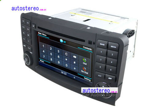 Touch Screen Mercedes Benz Car Stereo / Car Radio GPS Digital